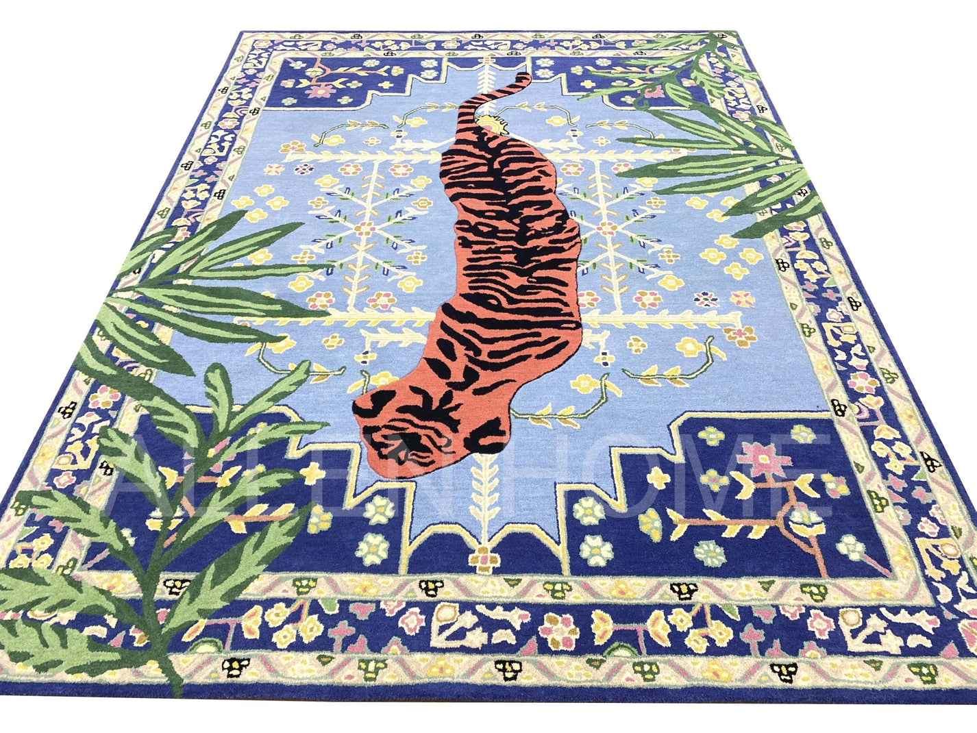 Bengal Tiger Rug – Luxe Jungle Theme | Allen Home