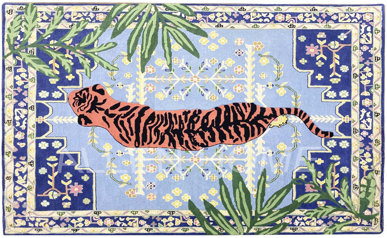 Bengal Tiger Rug – Luxe Jungle Theme | Allen Home