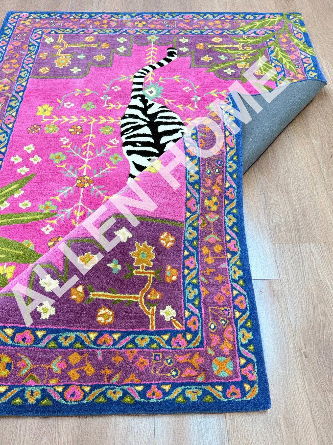 Bengal Tiger Rug – Luxe Jungle Theme | Allen Home