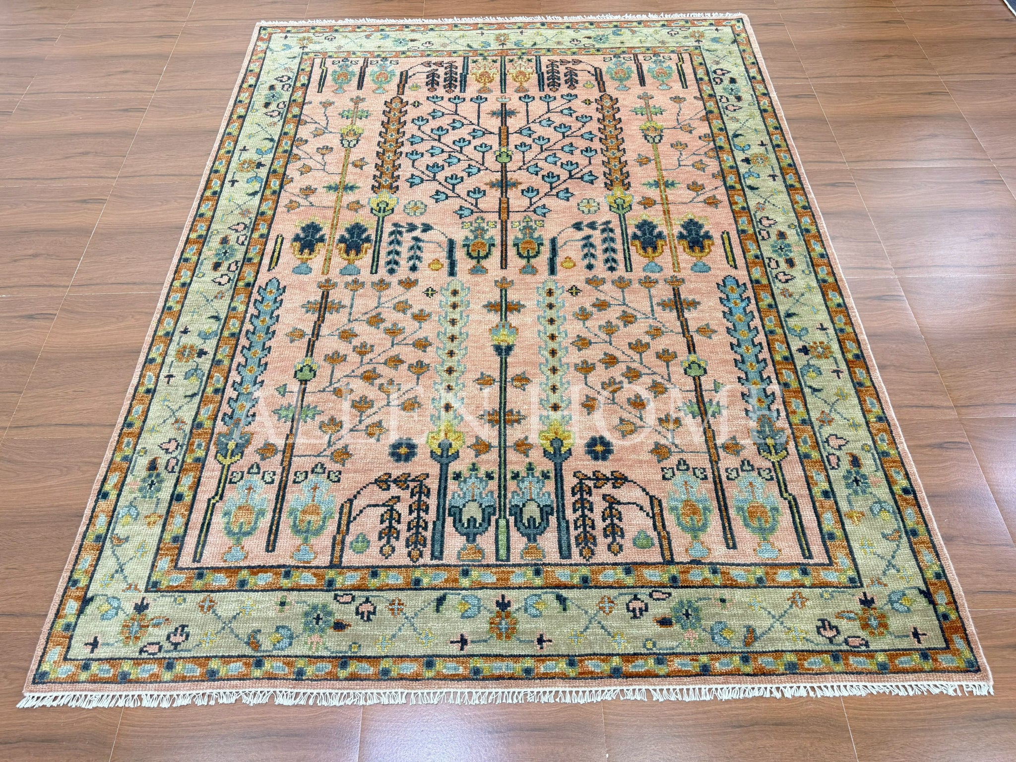 Garden Song Persian | Hand Knotted 8x10 Wool Rug – Allen Home