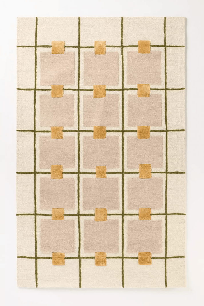 Greer Hand-Tufted Wool Modern Area Rug | Allen Home