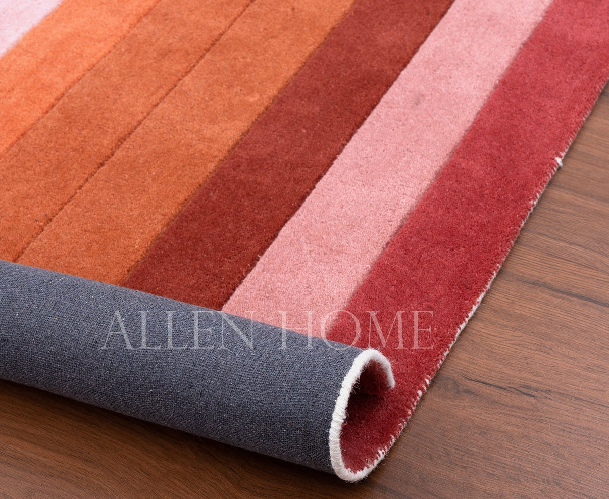 Maximus Rug – Bold Geometric Drama | Allen Home