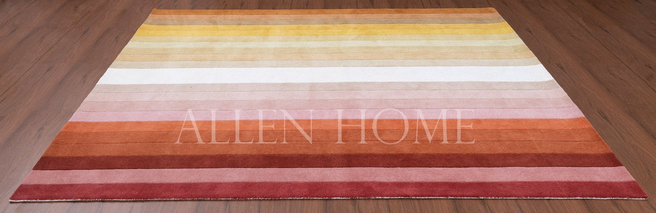 Maximus Rug – Bold Geometric Drama | Allen Home