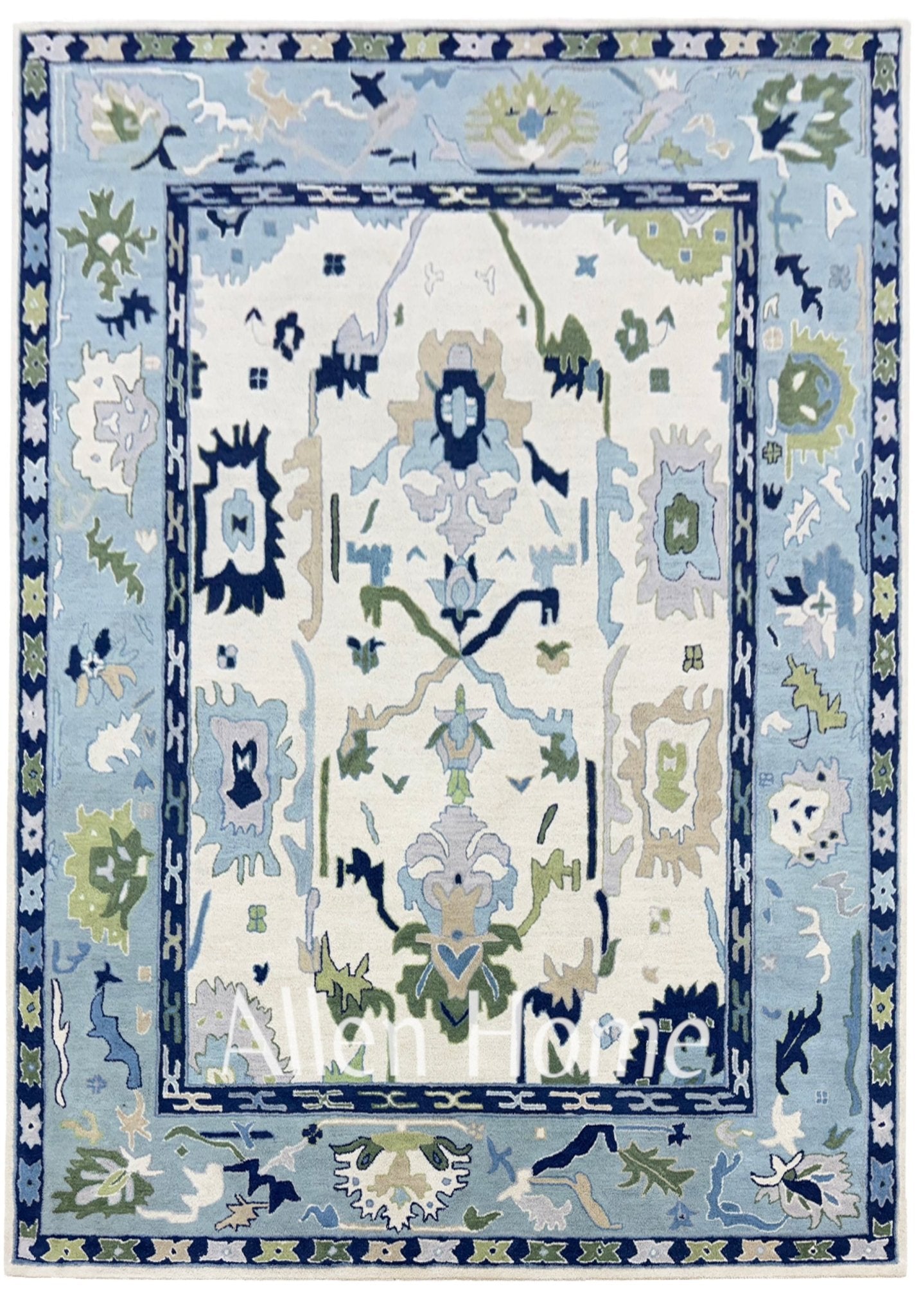 Oushak Caroline Hand-Tufted Wool Rugs | Allen Home | Free Shipping