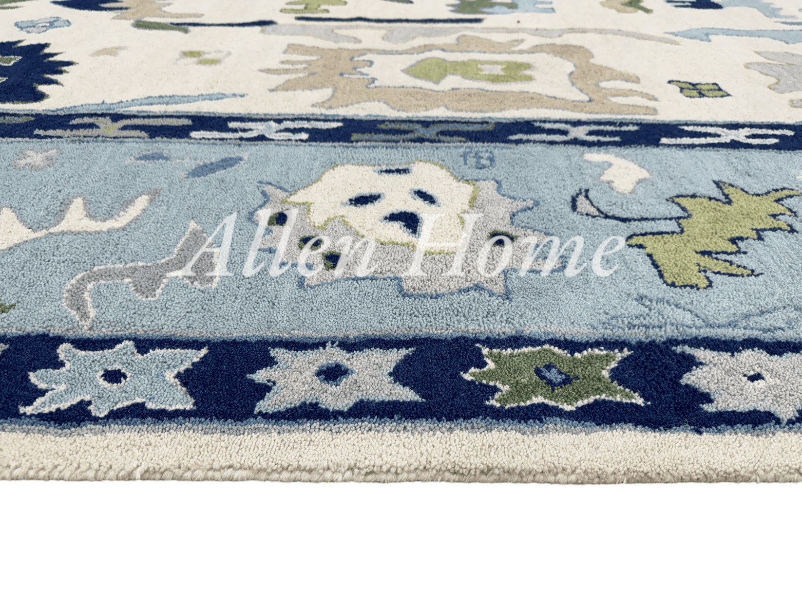 Oushak Caroline Hand-Tufted Wool Rugs | Allen Home | Free Shipping