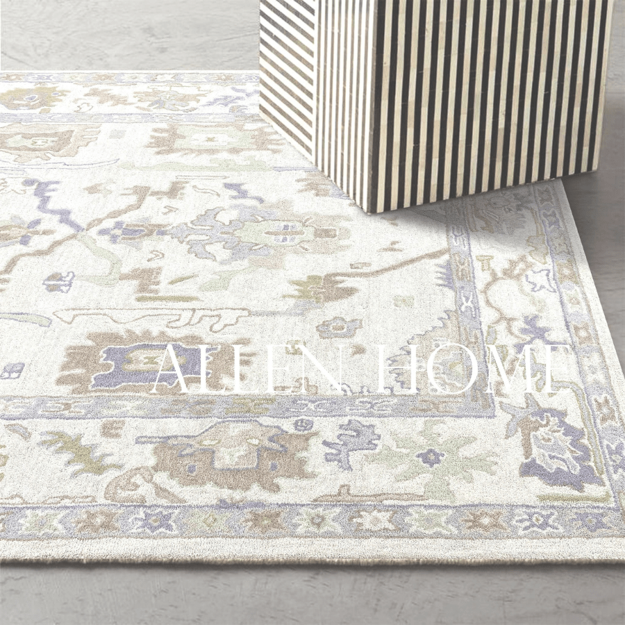 Oushak Caroline Hand-Tufted Wool Rugs | Allen Home | Free Shipping