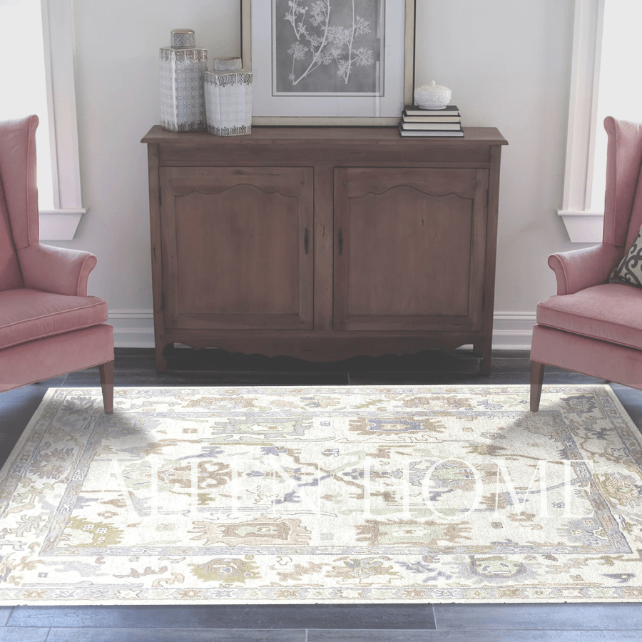 Oushak Caroline Hand-Tufted Wool Rugs | Allen Home | Free Shipping