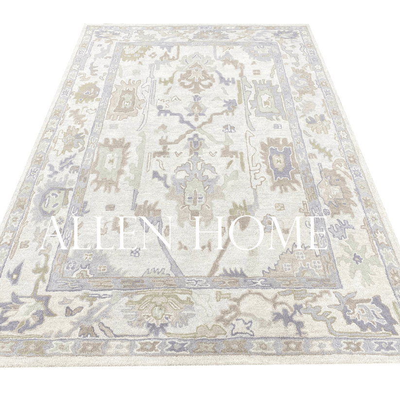 Oushak Caroline Hand-Tufted Wool Rugs | Allen Home | Free Shipping