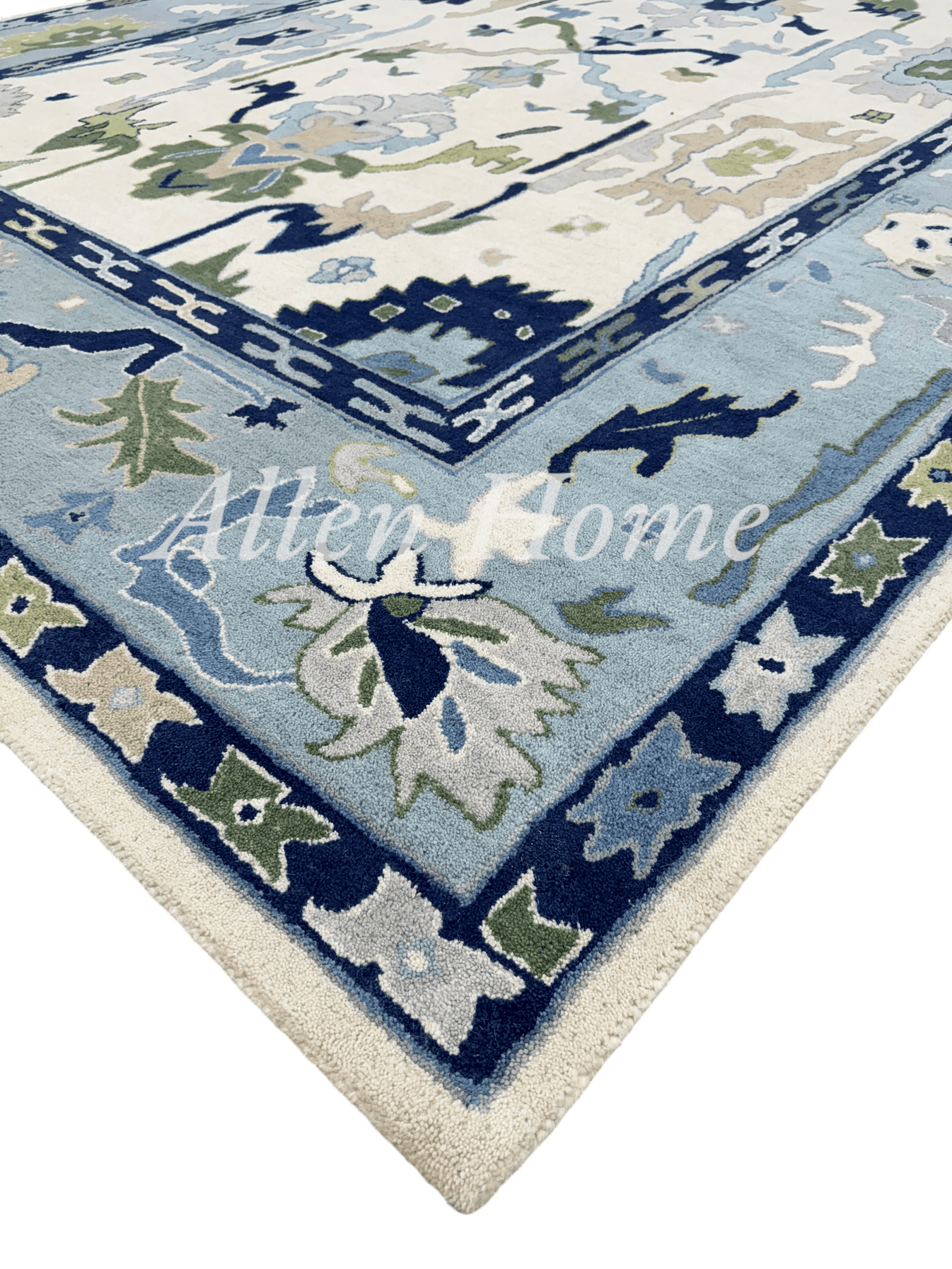 Oushak Caroline Hand-Tufted Wool Rugs | Allen Home