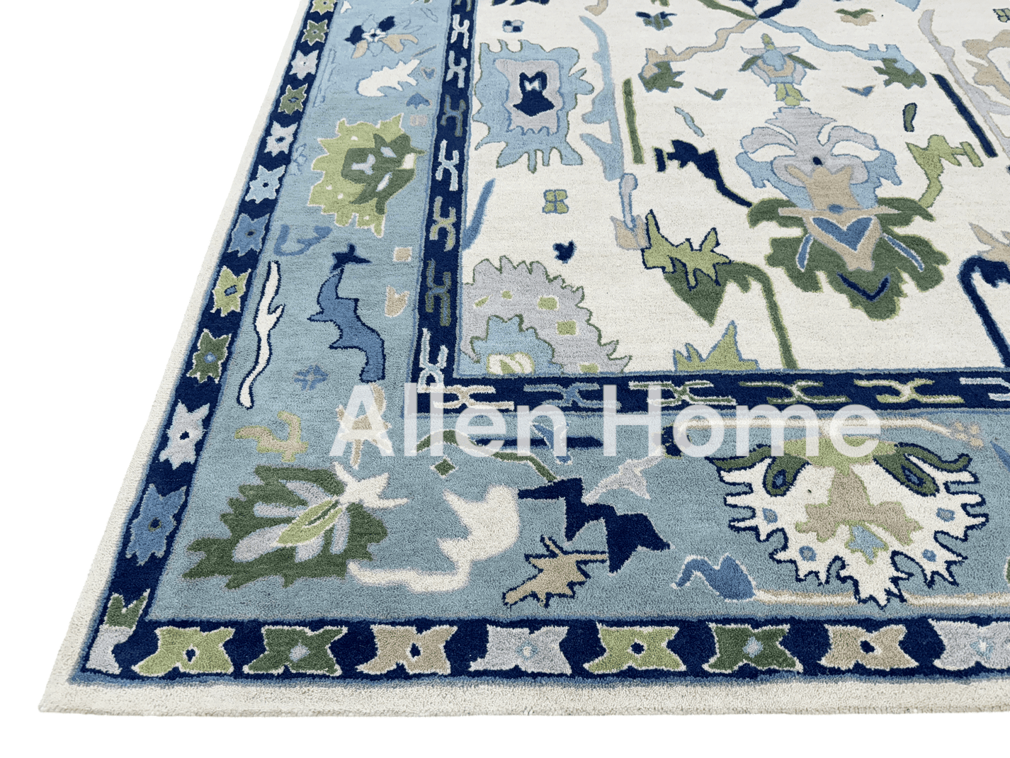 Oushak Caroline Hand-Tufted Wool Rugs | Allen Home | Free Shipping