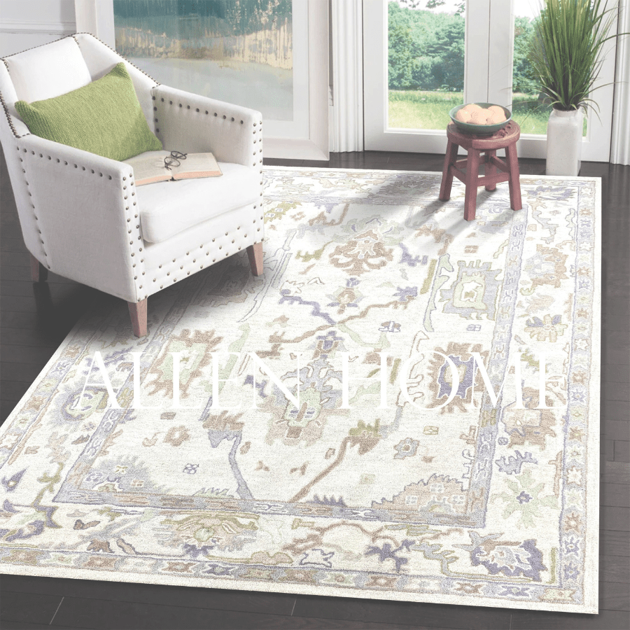 Oushak Caroline Hand-Tufted Wool Rugs | Allen Home | Free Shipping