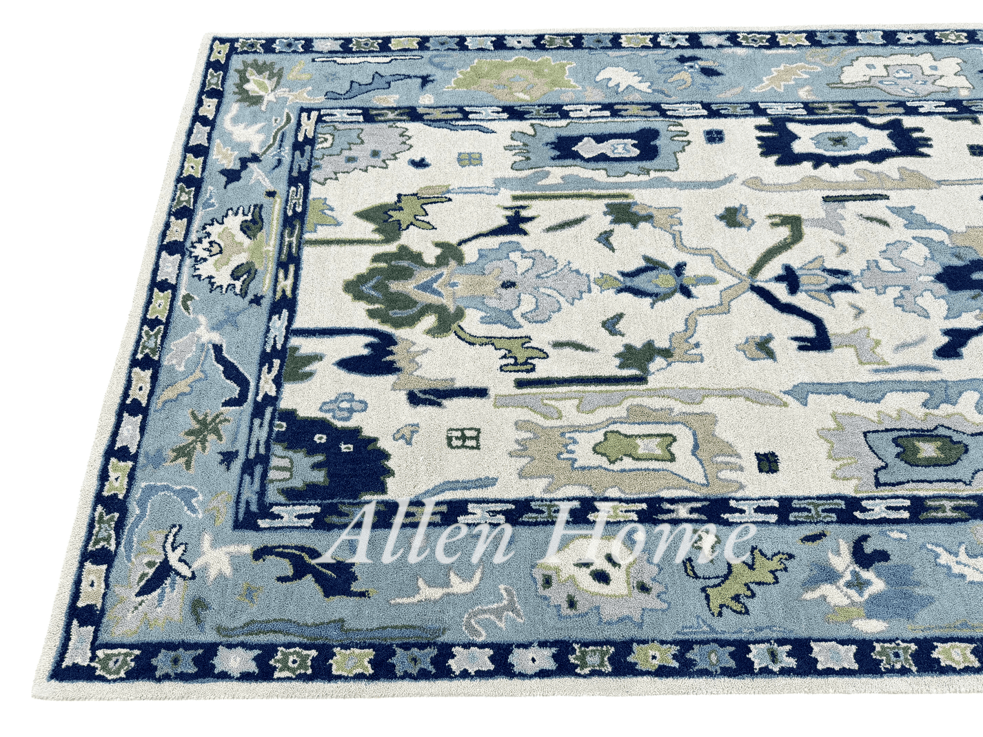 Oushak Caroline Hand-Tufted Wool Rugs | Allen Home