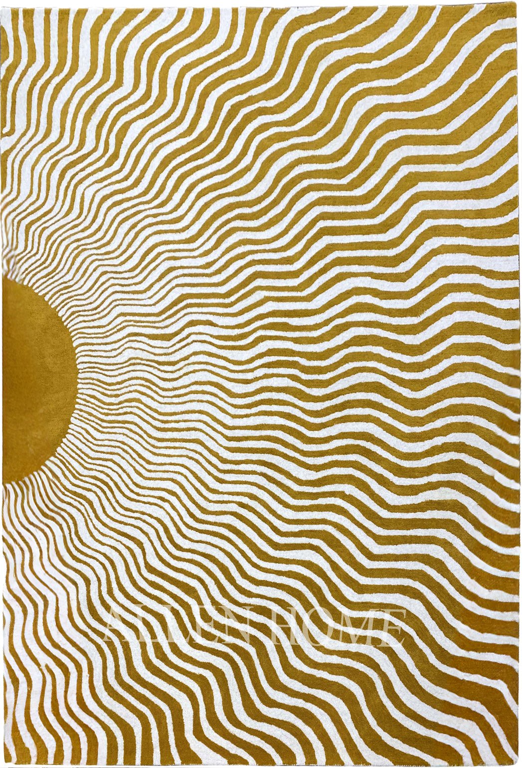 Sunray Rug – Radiant Yellow Accent | Allen Home